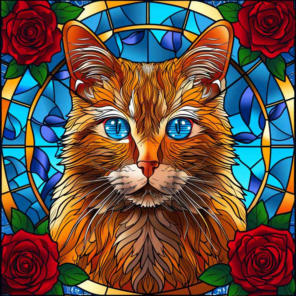 Royal Gaze Paint By Numbers Kit | Paint by Number Kit