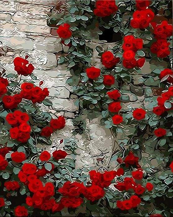 Red Roses | Paint By Numbers Kit | Paint with Number